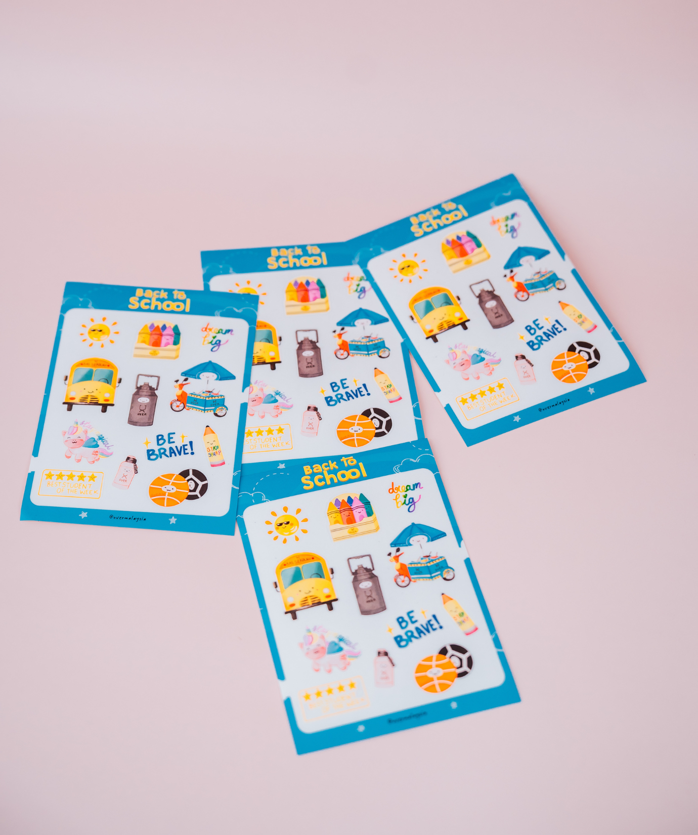 Limited Edition Themed Stickers – OVER